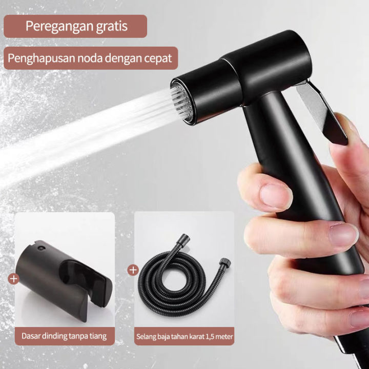SUS304 1 Set Jet Shower Kloset Jet Shower Kamar Mandi Semprotan Toilet ...