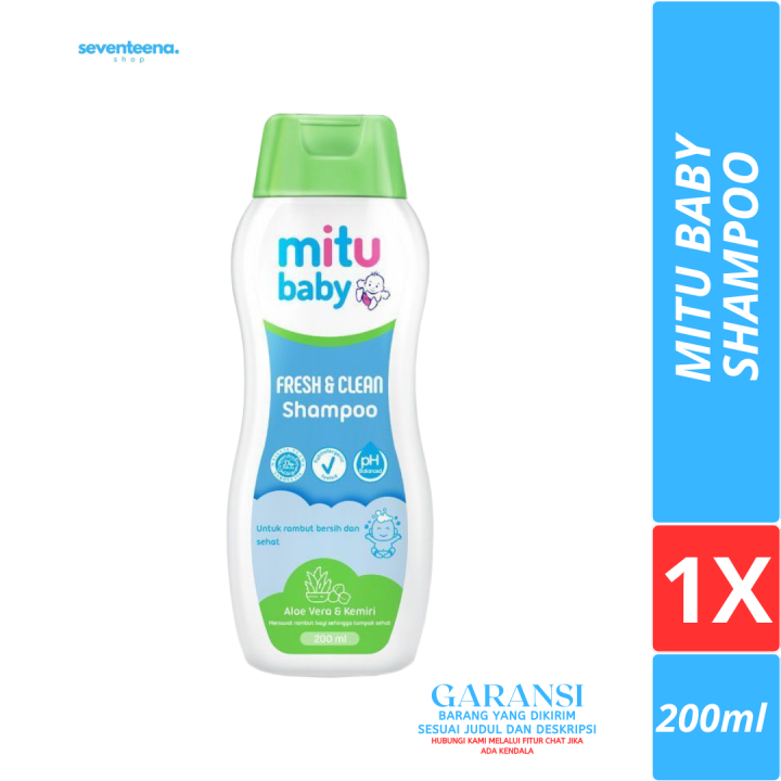 MITU BABY SHAMPOO SAMPO BAYI BOTOL 200ML | Lazada Indonesia