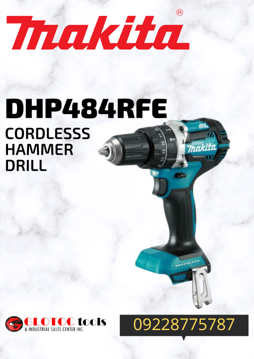 MAKITA Cordless Hammer Drill DHP484RFE | Lazada PH