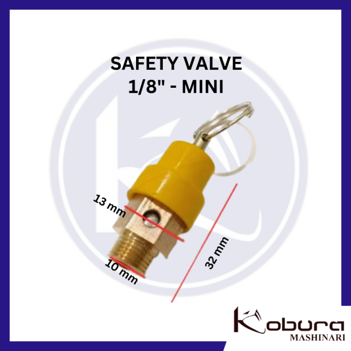 Safety Valve 1/8 Inch Mini Kompresor Angin | Lazada Indonesia