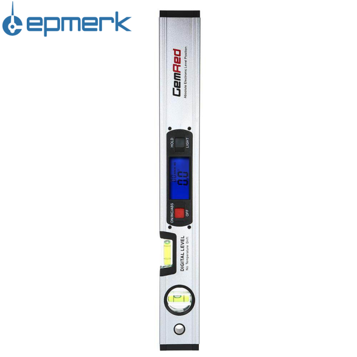 Lepmerk GemRed Digital Level Spirit Level Angle Finder with 16" Long ...