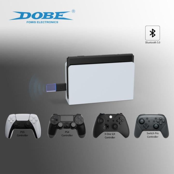 The Bluetooth adapter of PS5/PS4/NS Pro handle converter is connected ...