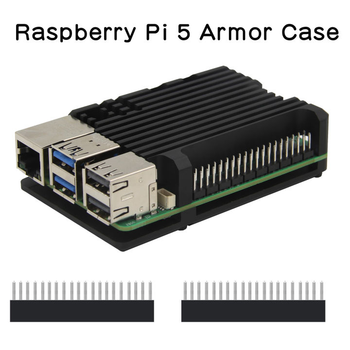 【Best-Selling】 Raspberry Pi 5 Case, Passive Cooling Aluminum Alloy ...