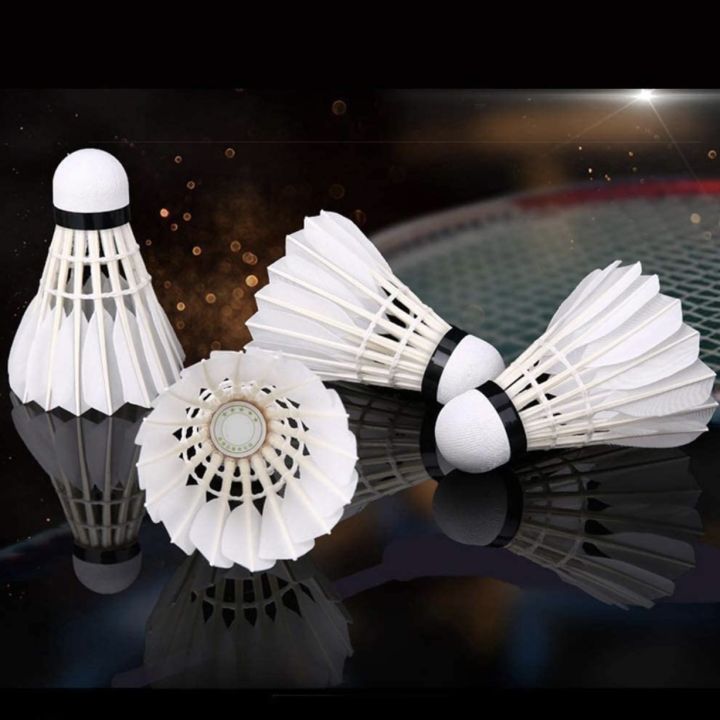 JVL 6pcs Badminton Shuttlecocks Sports Fitness Aerodynamics Shuttlecock ...
