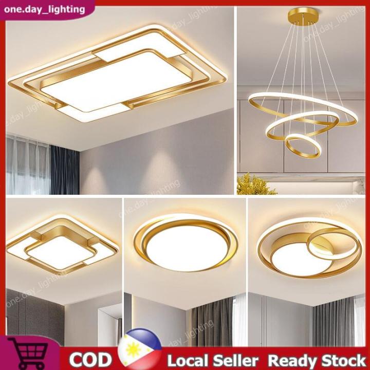 Tricolor Modern Chandelier Ceiling Lights Living Room Center Light for ...