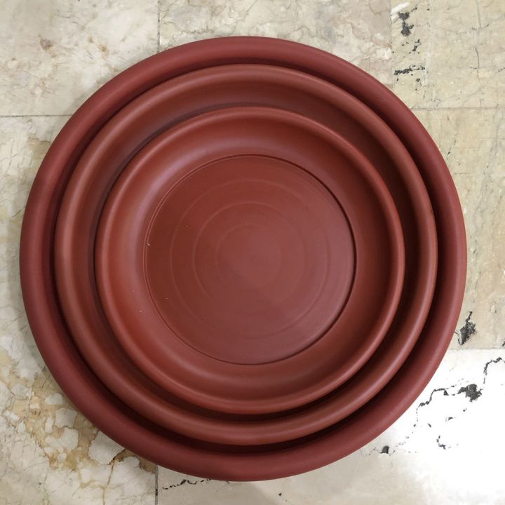 3 4 5 6 7 9 10 11 14 16 inch plate shallow pot for gardening planting ...