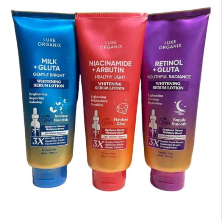 Hot Luxe Organix Whitening Serum Lotion | Lazada PH