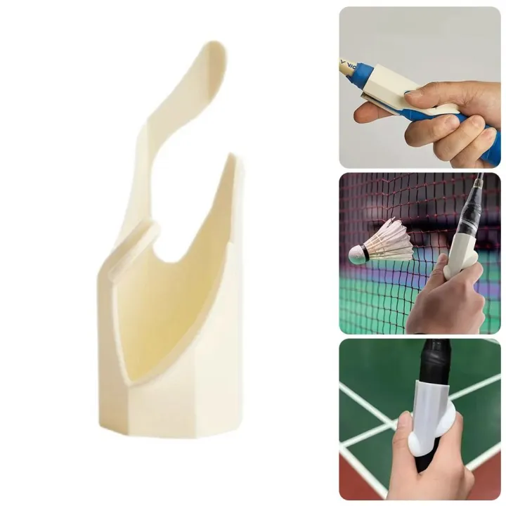 LINCHEIN Improve Skills Badminton Grip Aid PP Universal Badminton ...