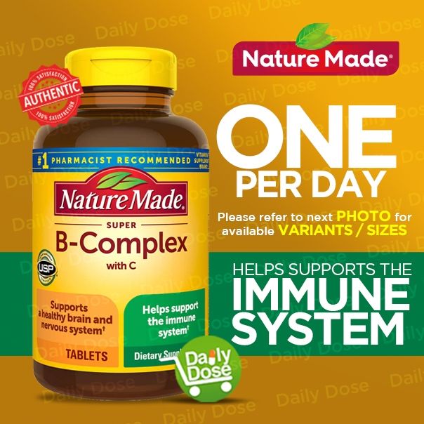 Nature Made Super B Complex .... | Lazada PH