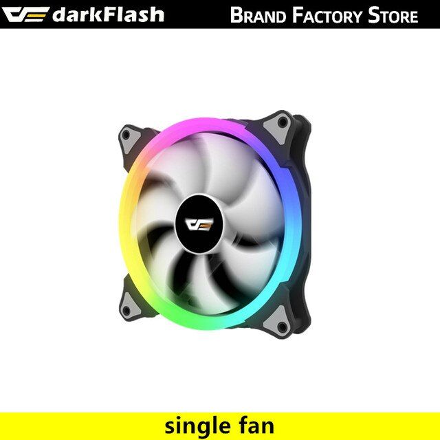 Aigo Darkflash Cs140 Colorful Rgb Fan Adjustable Sync Colour Fan 140mm Led Pc Computer Cooling ...