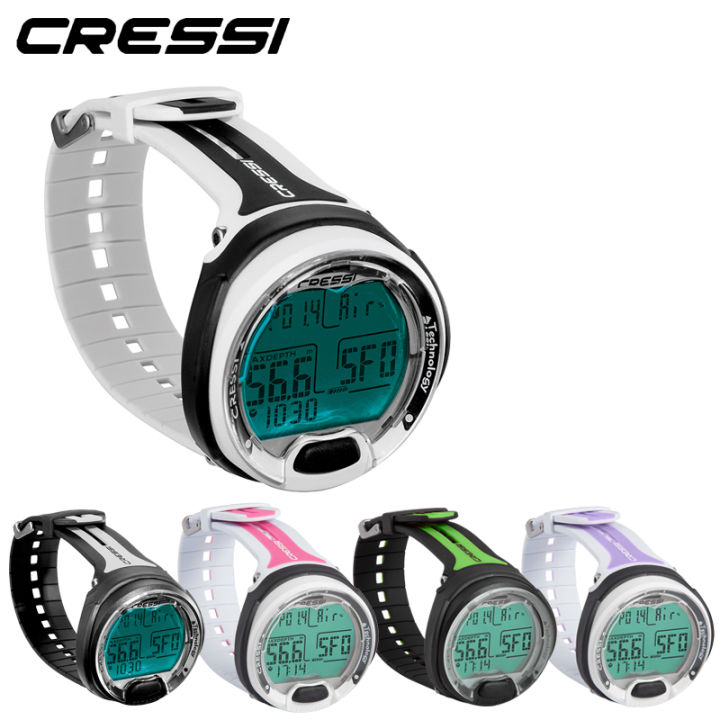 Cressi Diving Computer Dive Watch Underwater Single Button Scuba Diving ...