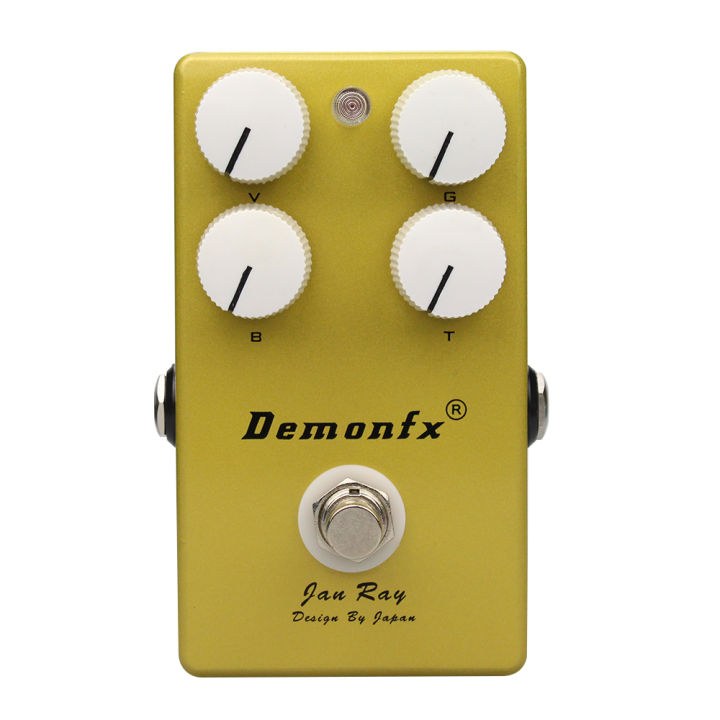 ใหม่ Demonfx ที่มีคุณภาพสูง Jan Ray Overdrive กีตาร์ผลเหยียบไดรฟ์ที่มีบายพาสที่แท้จริง | Lazada ...