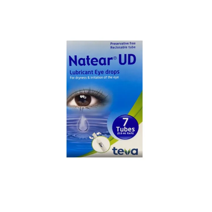 NATEAR 12x10ml.(น้ำตาเทียม นาเทียร์ )/NATEAR UD 28 หลอด .x0.8ml./NATEAR ...