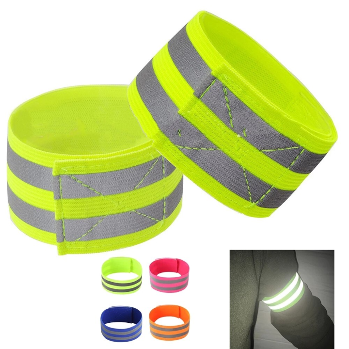 GM Reflective Bands Arm Belt LED Reflective Light Arm Armband Strap ...