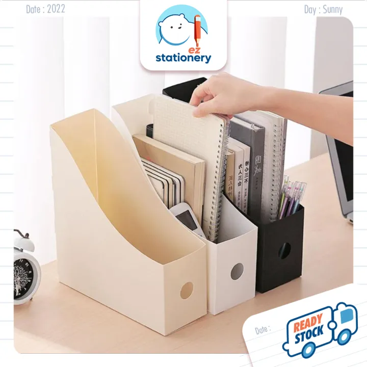🇲🇾 Ready Stock Foldable File Stand Holder Book Stand Desktop Organizer ...