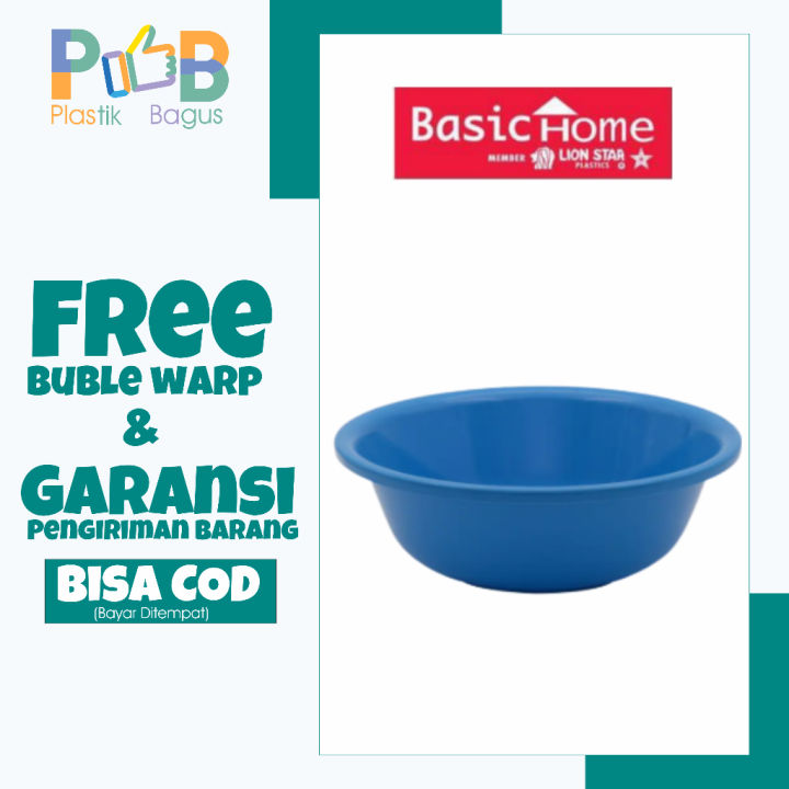 Baskom waskom bulat basic home Nikki Basin No. 30 BA-52 | Lazada Indonesia
