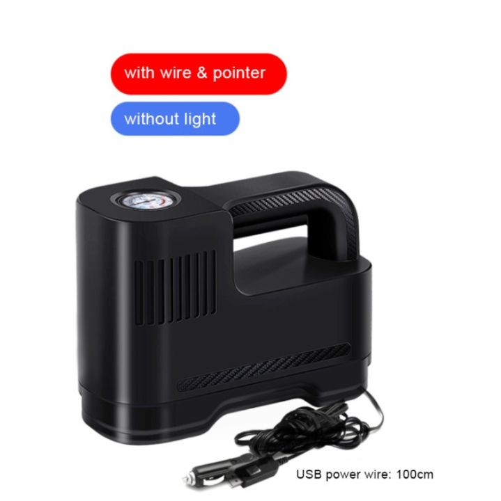 Portable Mini Cordless Air Pump Car Air Compressor Tire Inflator ...