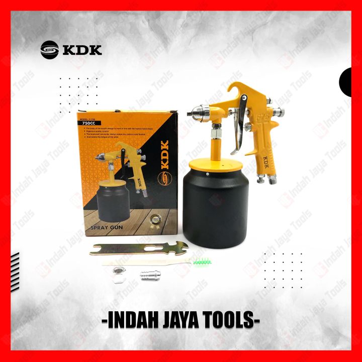 KDK Spray Gun F75S Tabung Bawah 750 cc - Alat Semprot Cat Spraygun F75 ...
