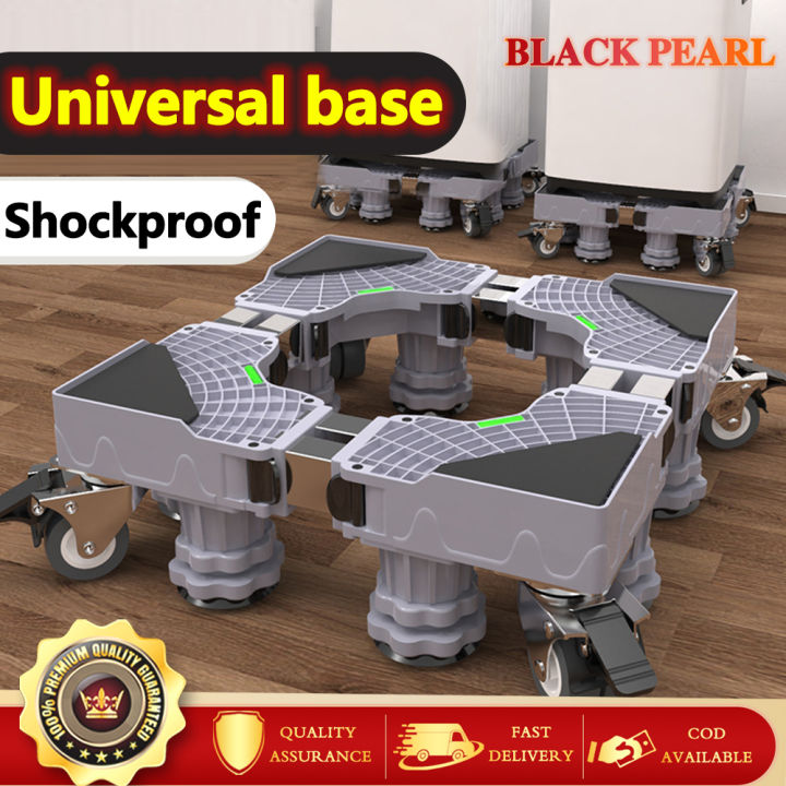 Washing Machine Rack Stand Wheel Adjustable Washing Machine Base Stand ...