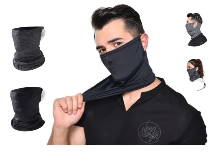Anti UV Cooling Head Scarf Motorcycle Face Mask Rider Bandana Sarung ...