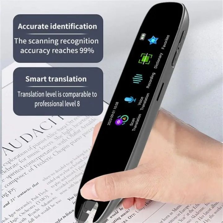 Offline Scan Translation Pen With Touchscreen /Hotspot Connection Ftion ...