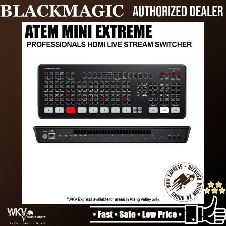 Blackmagic Design ATEM Mini Extreme (Professional HDMI Live Stream ...