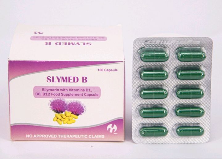 SLYMED B (SILYMARIN + B Complex) 100's CAPSULE "AUTHETIC" | Lazada PH