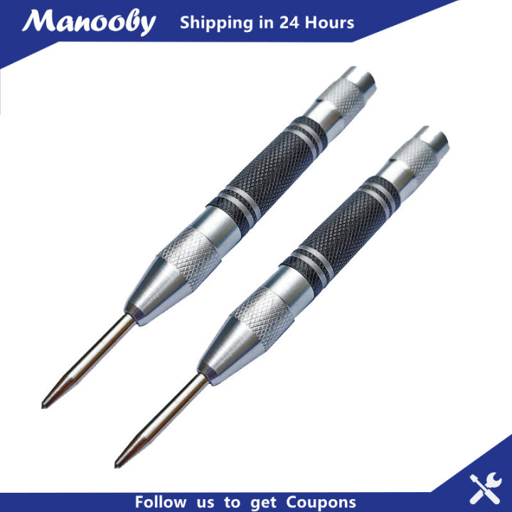Manooby Automatic Center Punch Drill Center Punch Drill Bit Tools ...