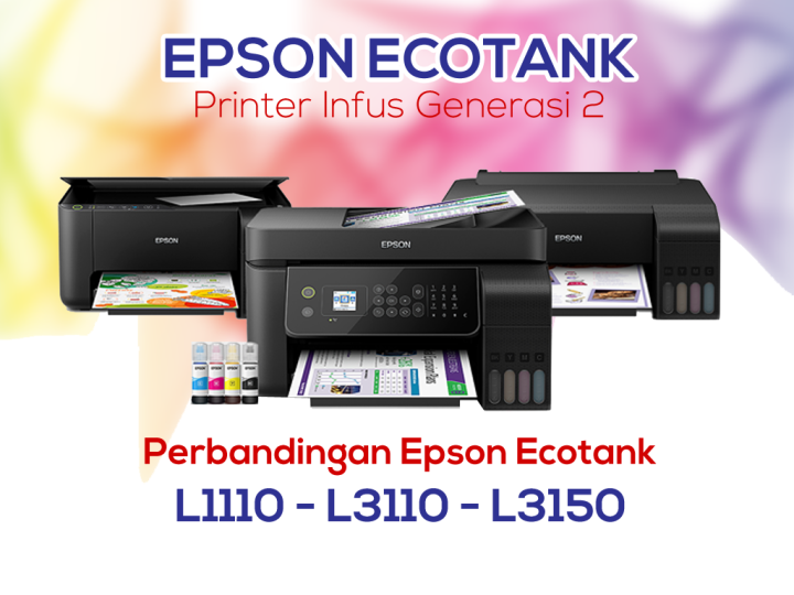 Epson EcoTank l3110 printer/l3116 l3150/l3156/l3210/l3250 all in one ...