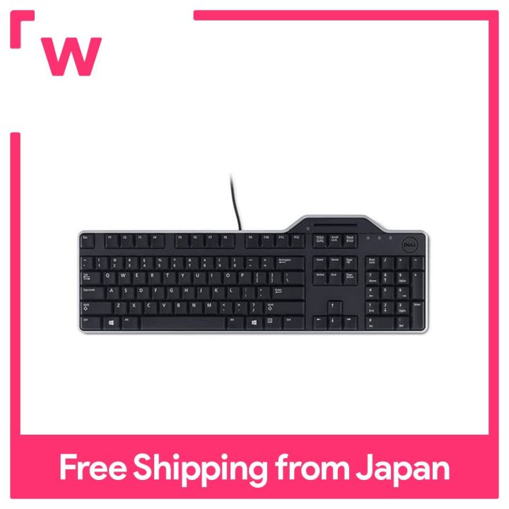 Dell Wired keyboard USB Drip-proof Smart card security KB813 Smartcard ...