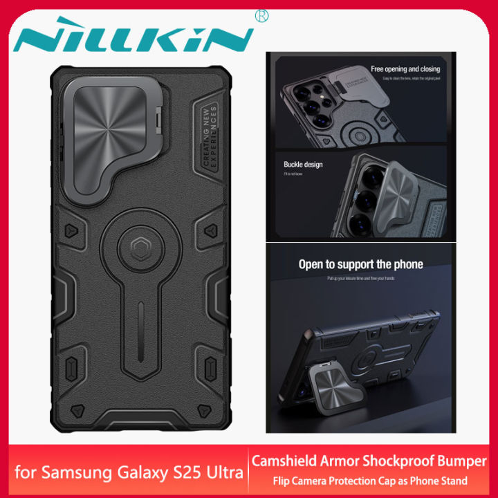 Nillkin for Samsung Galaxy S25 Ultra Case CamShield Armor Prop Camera ...