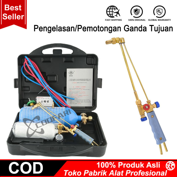Set Alat Las Portabel 2L / Set Alat Las Oksigen + LPG Portabel Set Alat ...