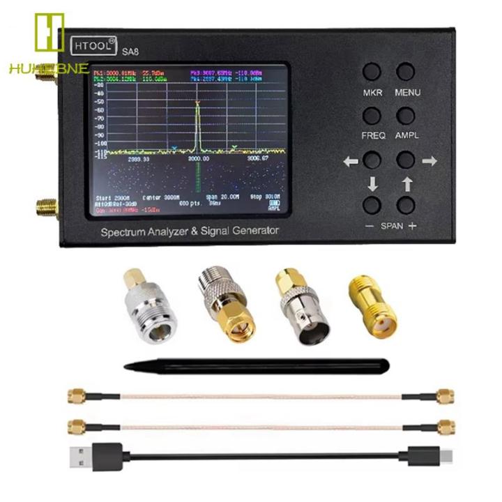 【XINJIA】 SA8 Spectrum Analyzer SA8 Handheld Analyzer Signal Source ...