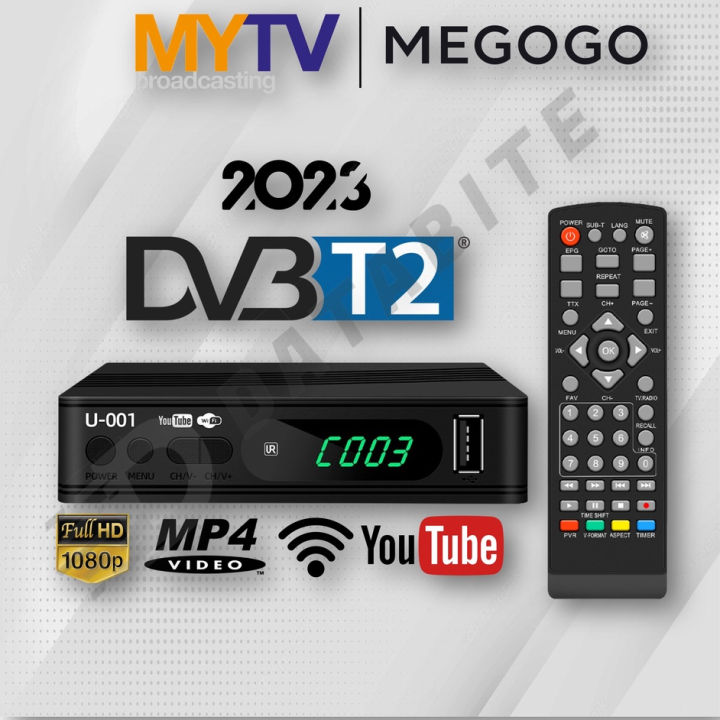 MyTv Decoder T2 Original MCMC SIRIM Dekoder MYTV Broadcasting Tv Channel Antenna MyTv Box ...