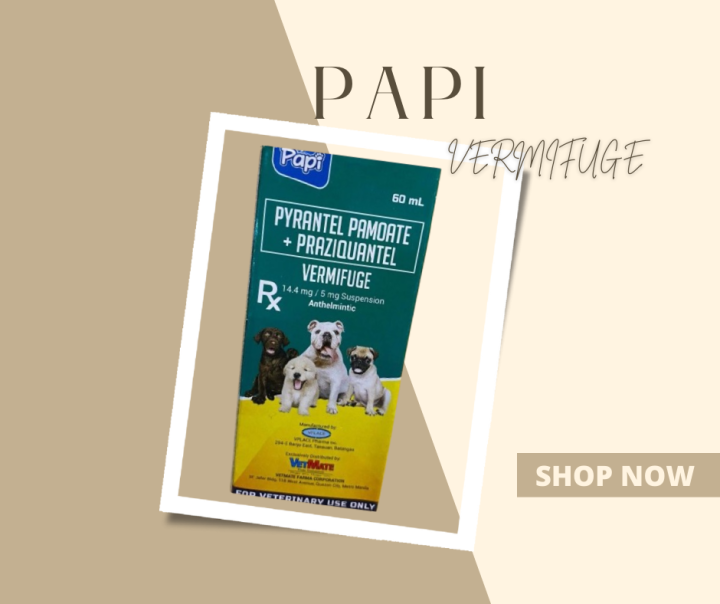 [CLR AGRIVET] 1 BOTTLE VERMIFUGE SYRUP 60mL PYRANTELPAMOATE ...