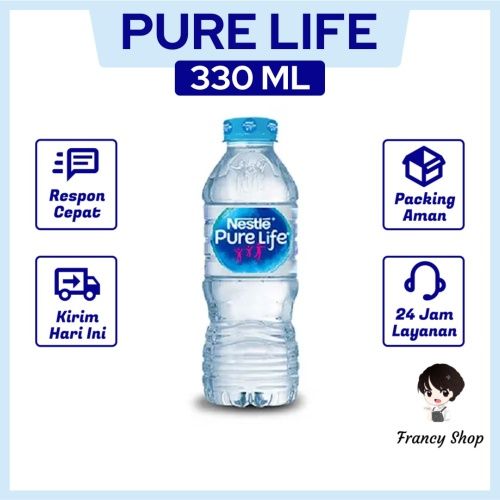 Air Mineral Nestle Pure Life Kemasan Botol 330 ml | Lazada Indonesia