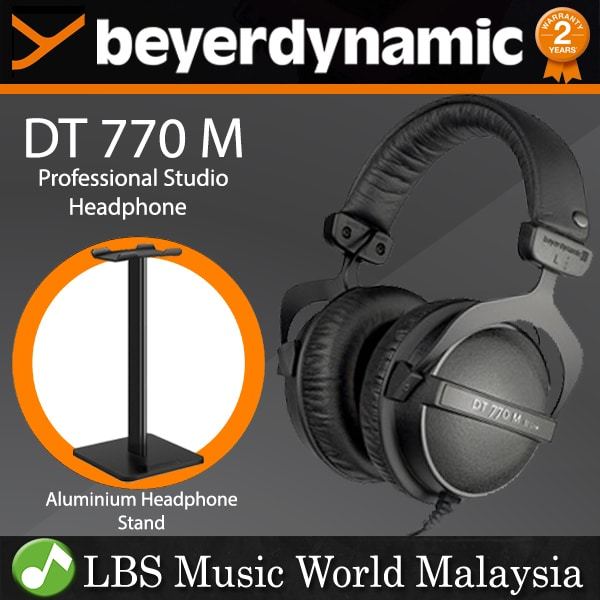 Beyerdynamic DT 770 M 80 Ohm Closed Back Dynamic Headphones High ...