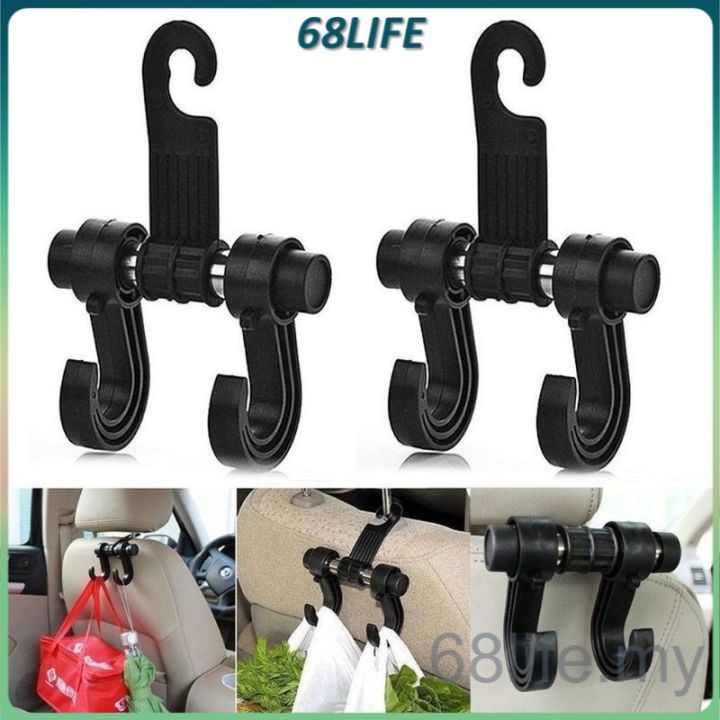 [M'sia stock] Car Seat Storage Hook Sundries Hanger Bag Holder Vehicle ...