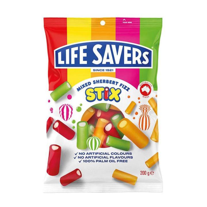 Life Savers Mixed Sherbert Fizz Stix 200G | Lazada Singapore