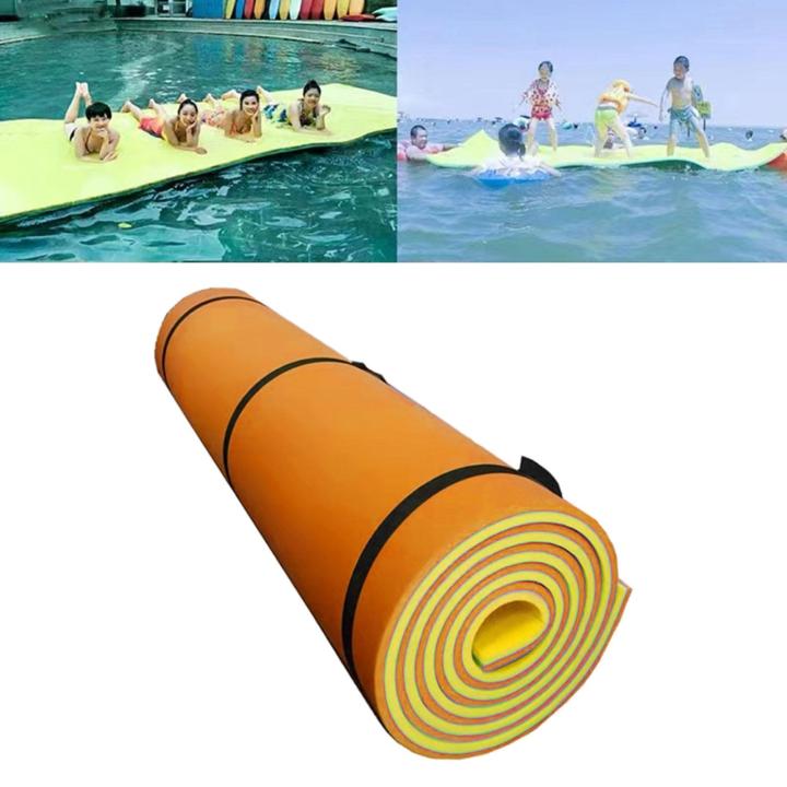 Floating Foam Mat 2-3/4" World's Finest Pool Float, Ultimate Swimming ...