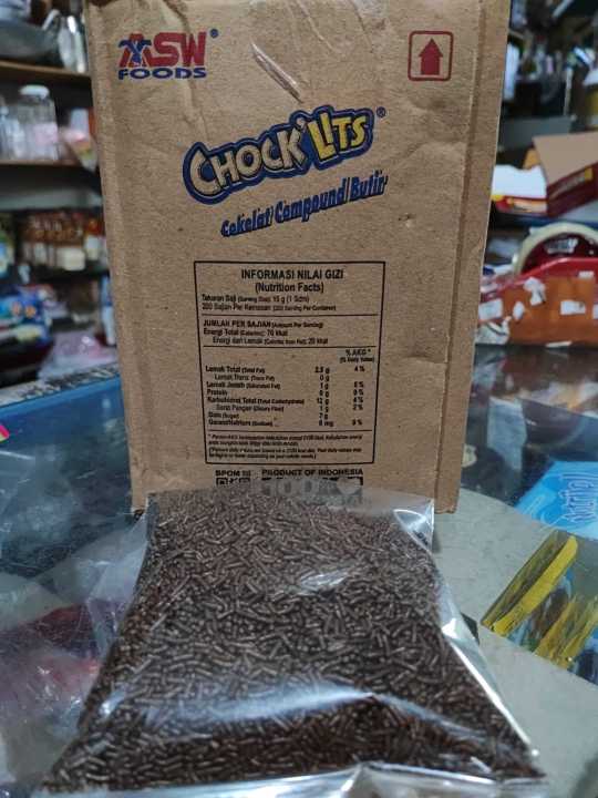 Coklat / Cokelat Compound Butir / Meses Repack 250 Gram | Lazada Indonesia