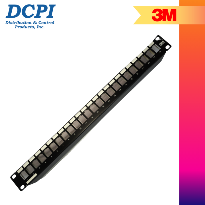 3M Volition™ 110 Type Patch Panels - CAT6 24-port 1U | Lazada PH