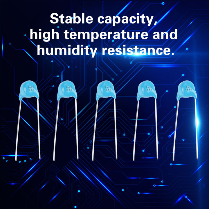 20Pcs High Voltage Monolithic Ceramic Capacitors 221k 220pF 15KV 15000V ...