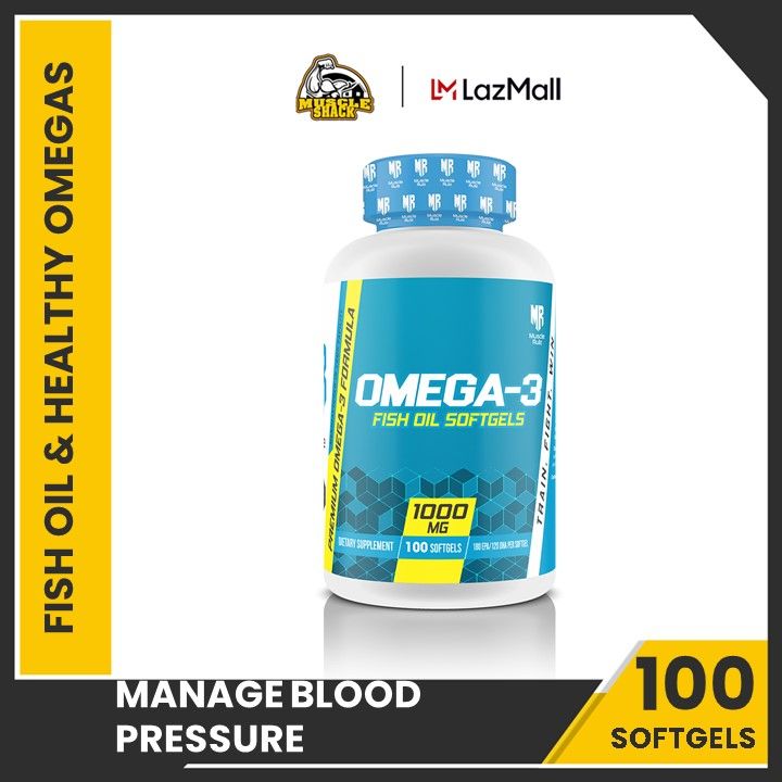 MUSCLE RULZ OMEGA-3 PREMIUM FISH OIL - 30 SOFTGELS | Lazada PH