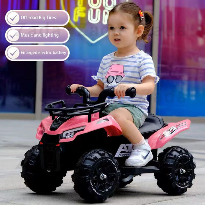 Kids Electric Jeep Car 4 Wheel Outdoor Vehicle Electric Kid Ride on Car ...