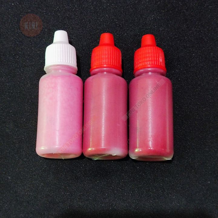 Inai Polos Tanpa Merek MERAH MAROON PINK Henna Botol Curah | Lazada ...