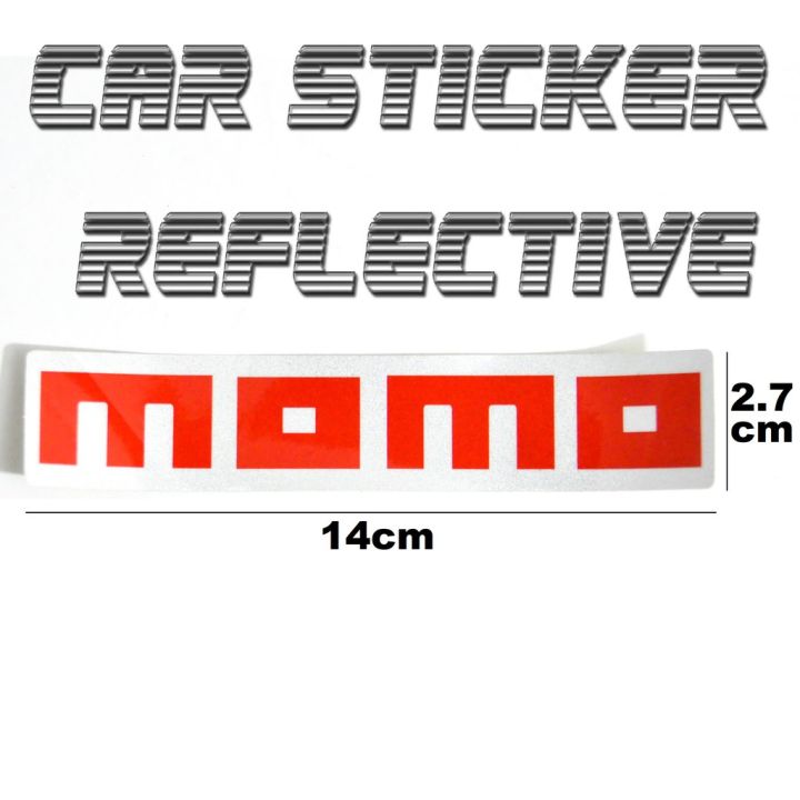 TRD, Mugen, MOMO, Ralli Art, Sparco Reflective Sticker Small Reflector ...