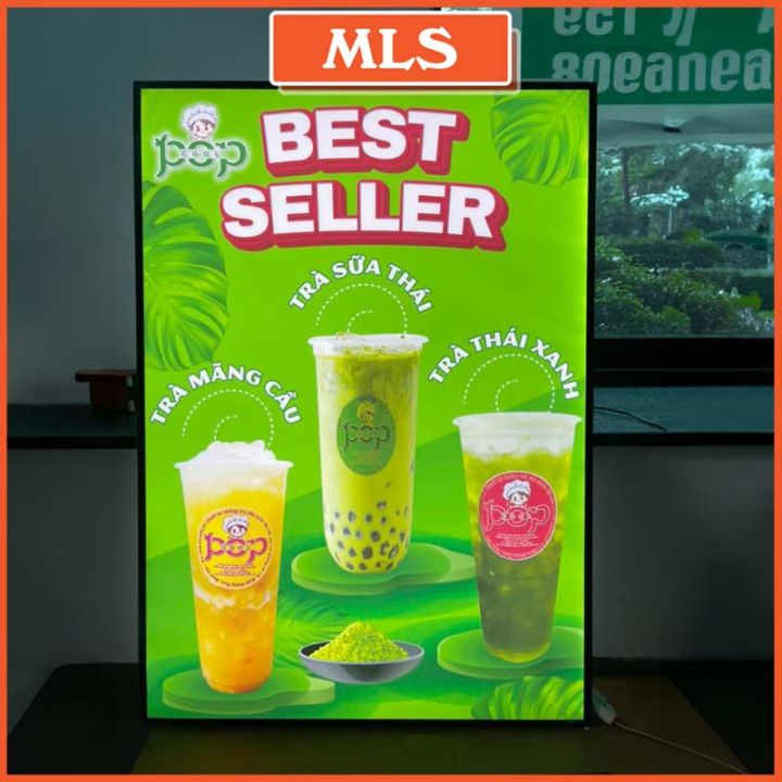 Menu Led Kích thước 60x90, Poster Led, biển led poster quảng cáo, khung ...
