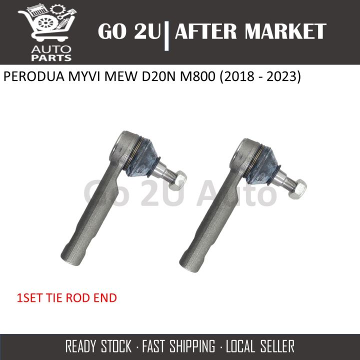 PERODUA MYVI NEW D20N M800 TIE ROD END 1SET 2PCS-45046-BZ190 (2018-2023 ...