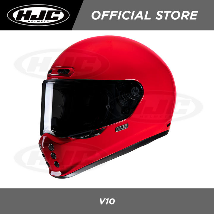 HJC Helmets V10 Deep Red | Lazada PH